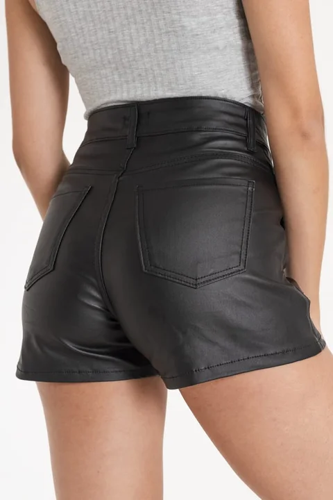 Short Engomado PREMIUM Black | Tiffany